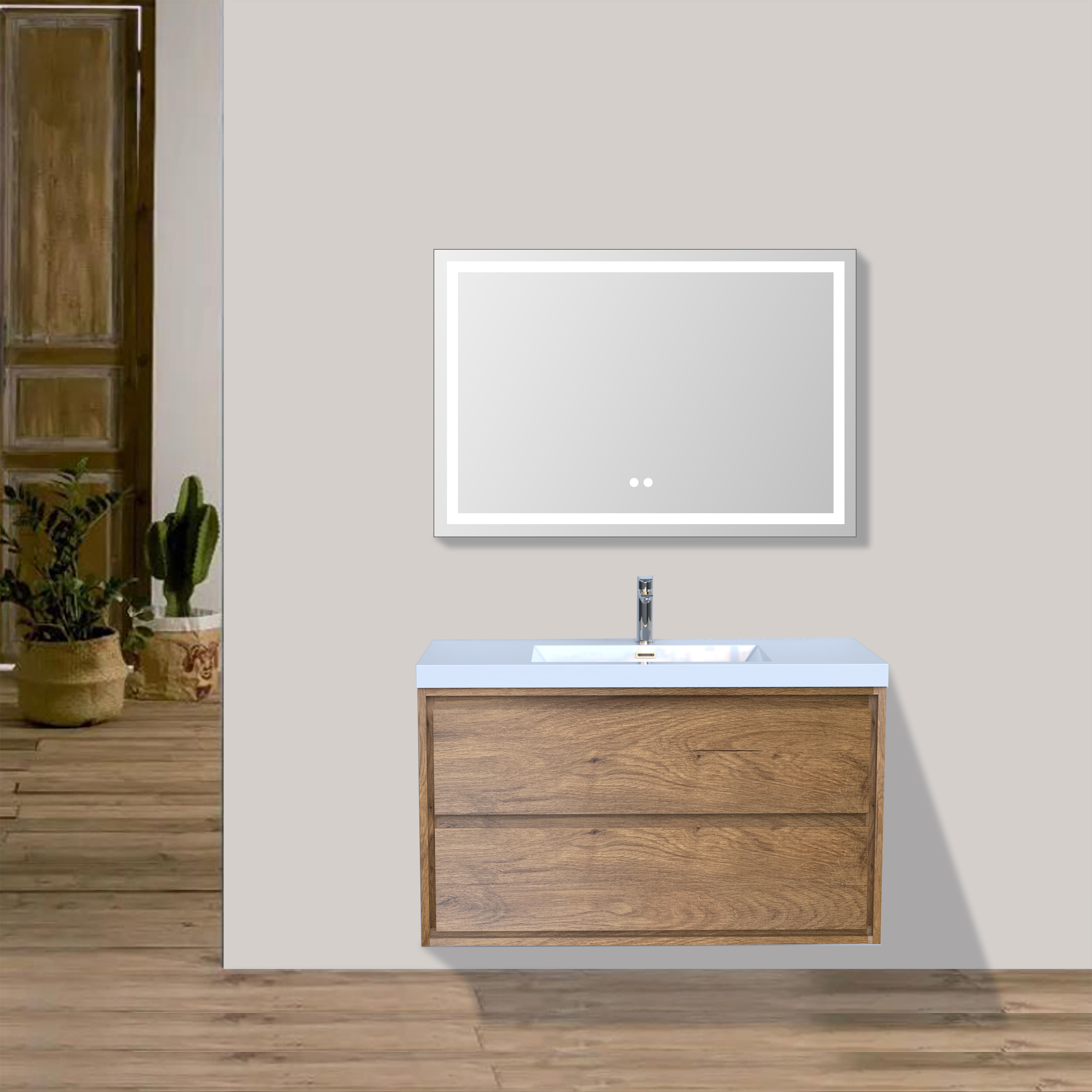EMMA Vanity - Dark Oak – Vasca Design